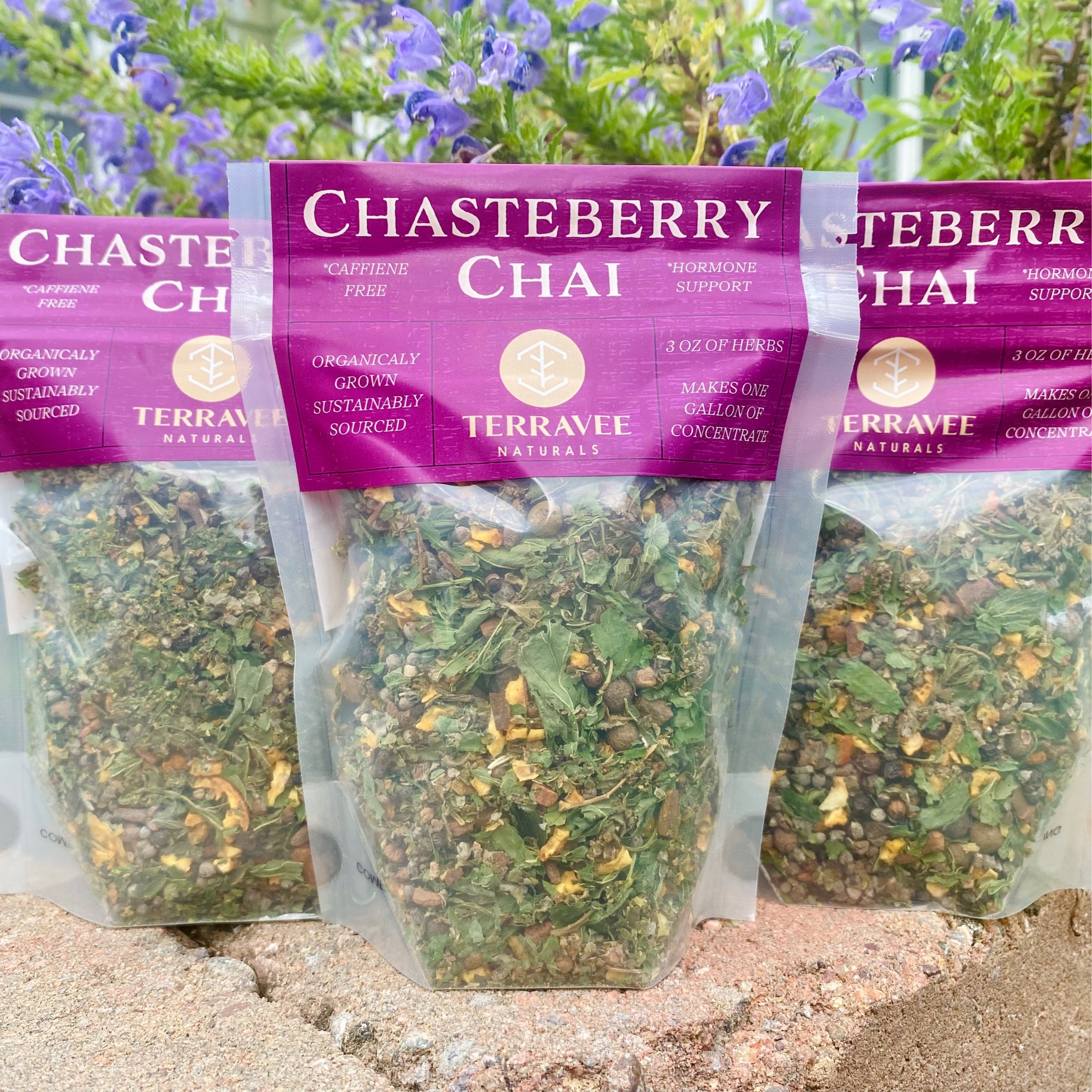 Chaste Berry Chai Tea (pack of 3)